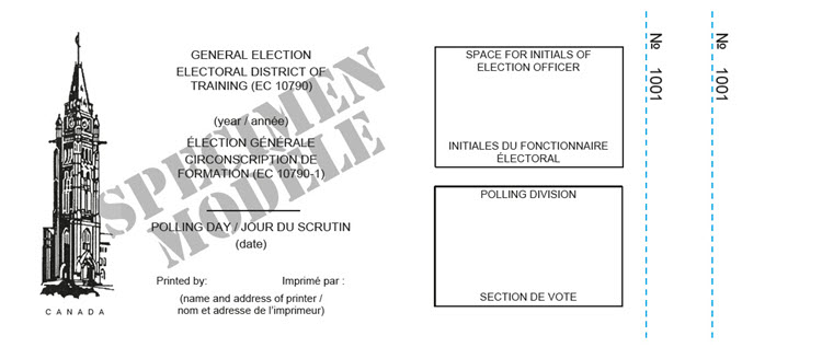 Chapter 9 – Ballots (03/2025) – Elections Canada